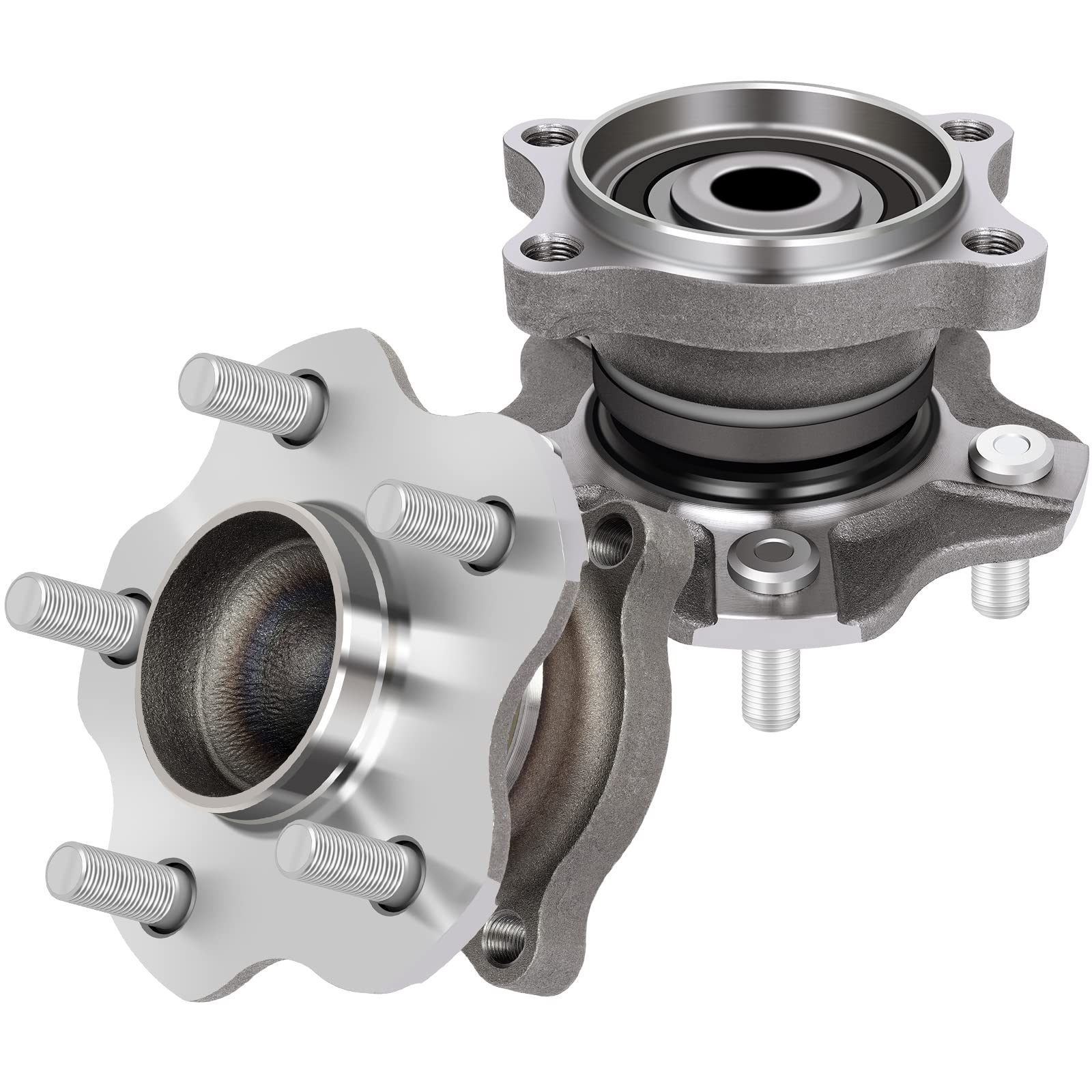 ECCPP 512292 x2 New Rear Wheel Bearing Hub Assembly for Nissan Altima ...