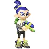 Amazon.com: World of Nintendo Inkling Girl with Blaster Action Figure ...