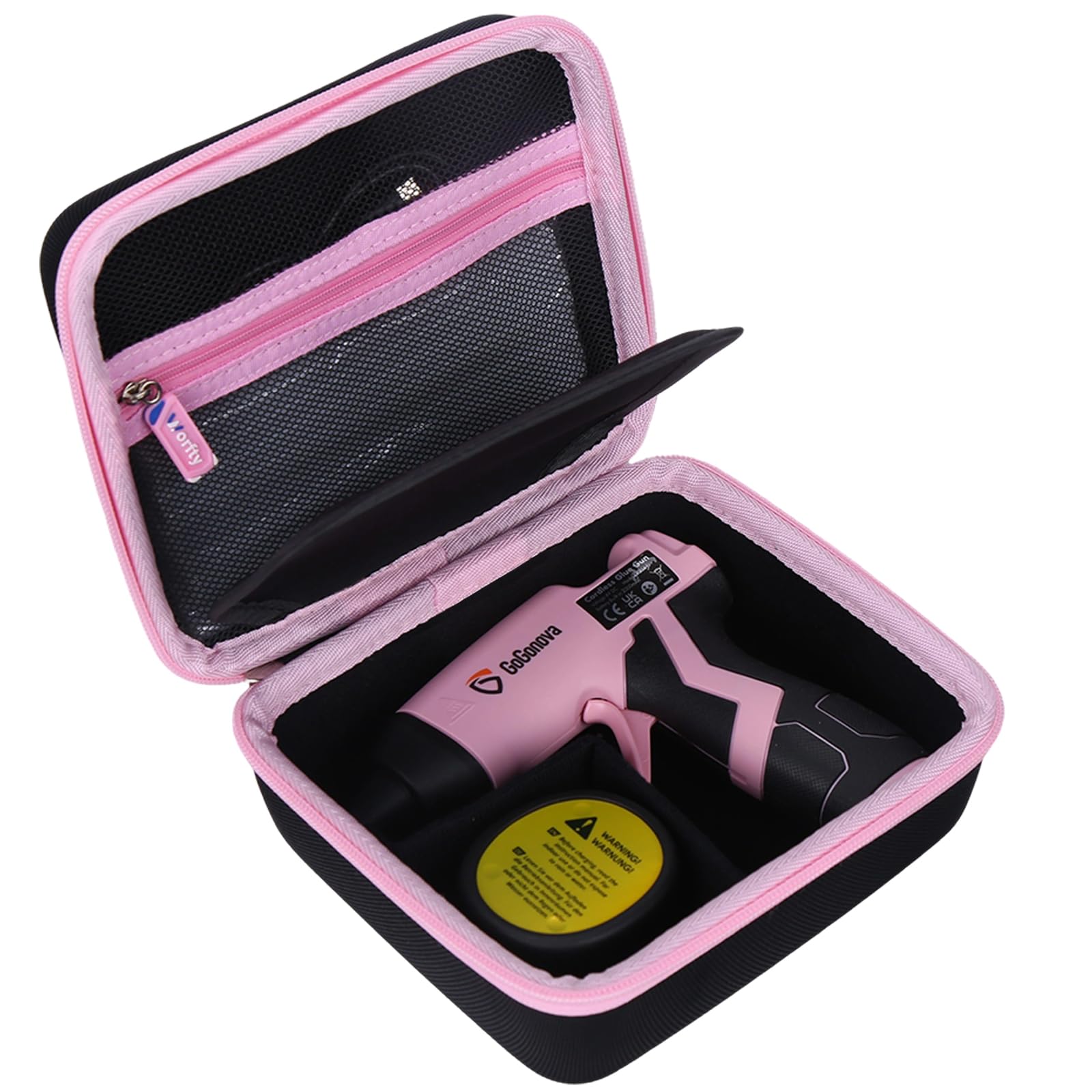 worfty Storage Case for GoGonova Cordless Glue Gun, Hard Waterproof ...