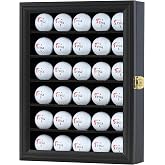 Amazon.com: DisplayGifts 49 Golf Ball Display Case Cabinet Wall Rack ...
