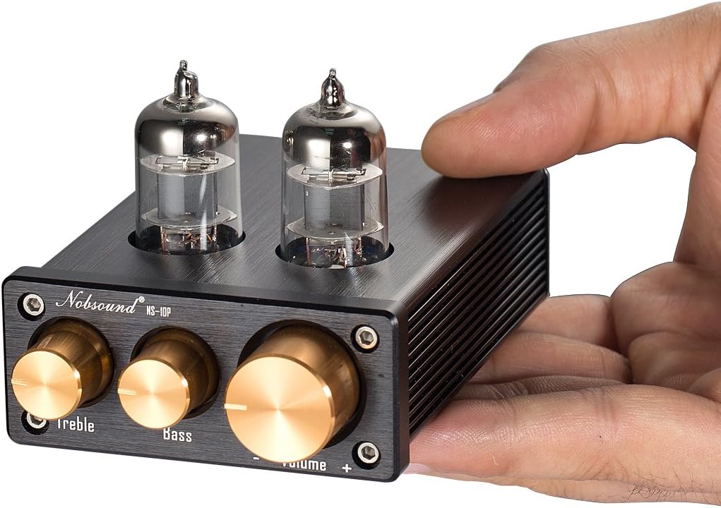 Nobsound NS-10P Mini Vacuun Tube Preamp Audio Hi-Fi Stereo Pre ...