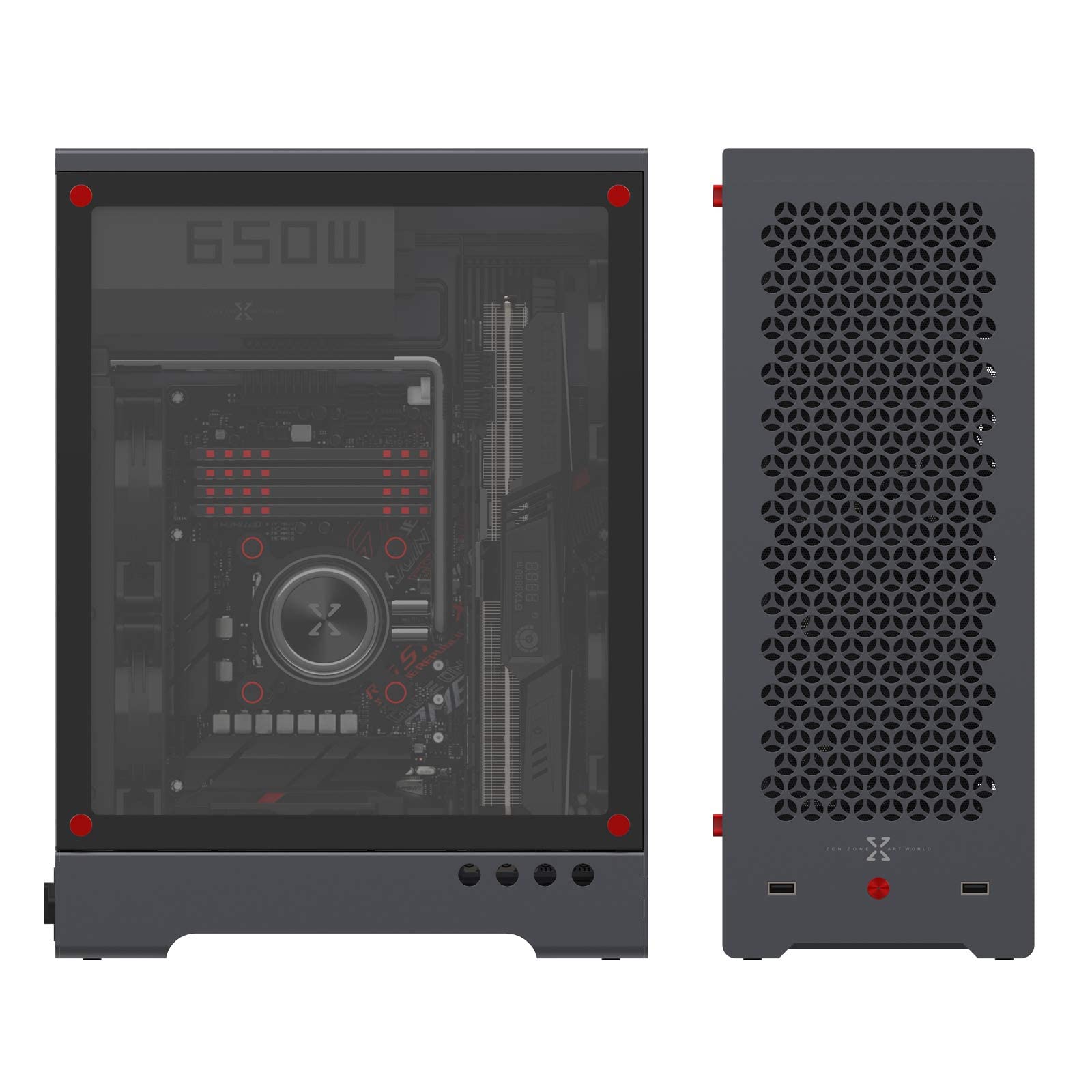 Mua C1(C1 Upgraded Version)Micro ATX Computer Case for PC 2023 Mid ...