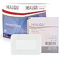 Amazon.com: HEALQU Bordered Gauze Island Dressing - 50 Count, 2.4"x4" Sterile Individually ...