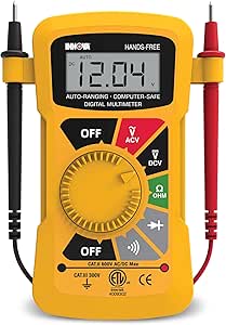 INNOVA 3300 Hands-Free Digital Multimeter (10 Megohm), Multimeters ...