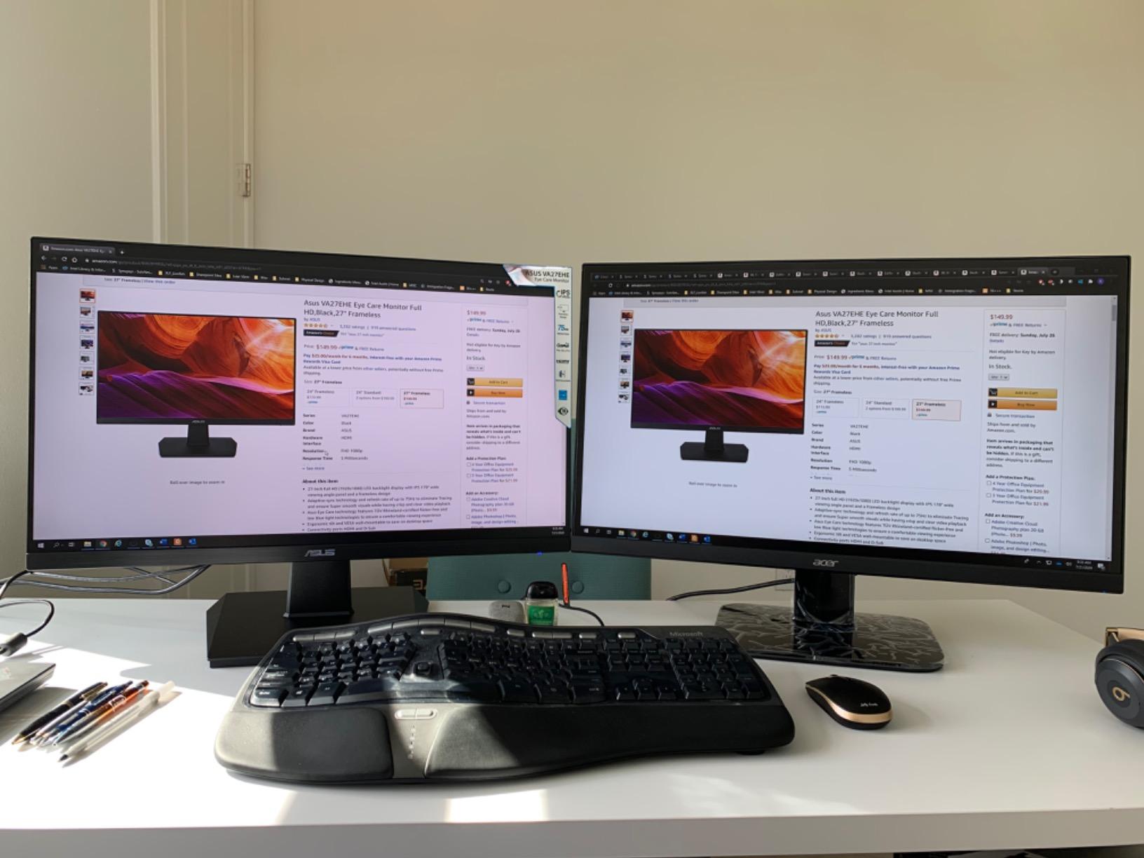$36/mo - Finance ASUS VN279QL 27" Full HD 1920x1080 DisplayPort HDMI ...