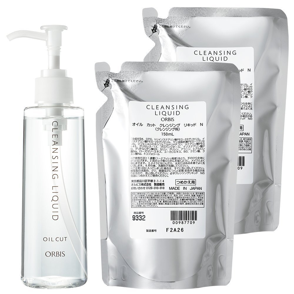 Mua Orbis Cleansing Liquid Bottled 1 Piece + 2 Refill Set, Total 15.9 ...