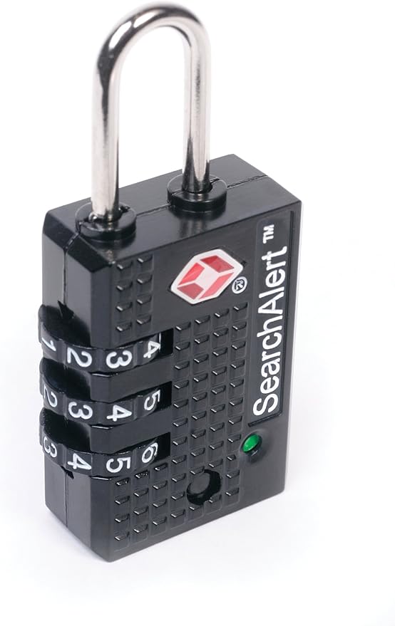 Sesamee K7470 PSB 3 Dial Resettable Combination TSA Approved Travel ...