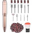MelodySusie Electric Nail Drill Machine 11 in 1 Kit, Portable Electric ...