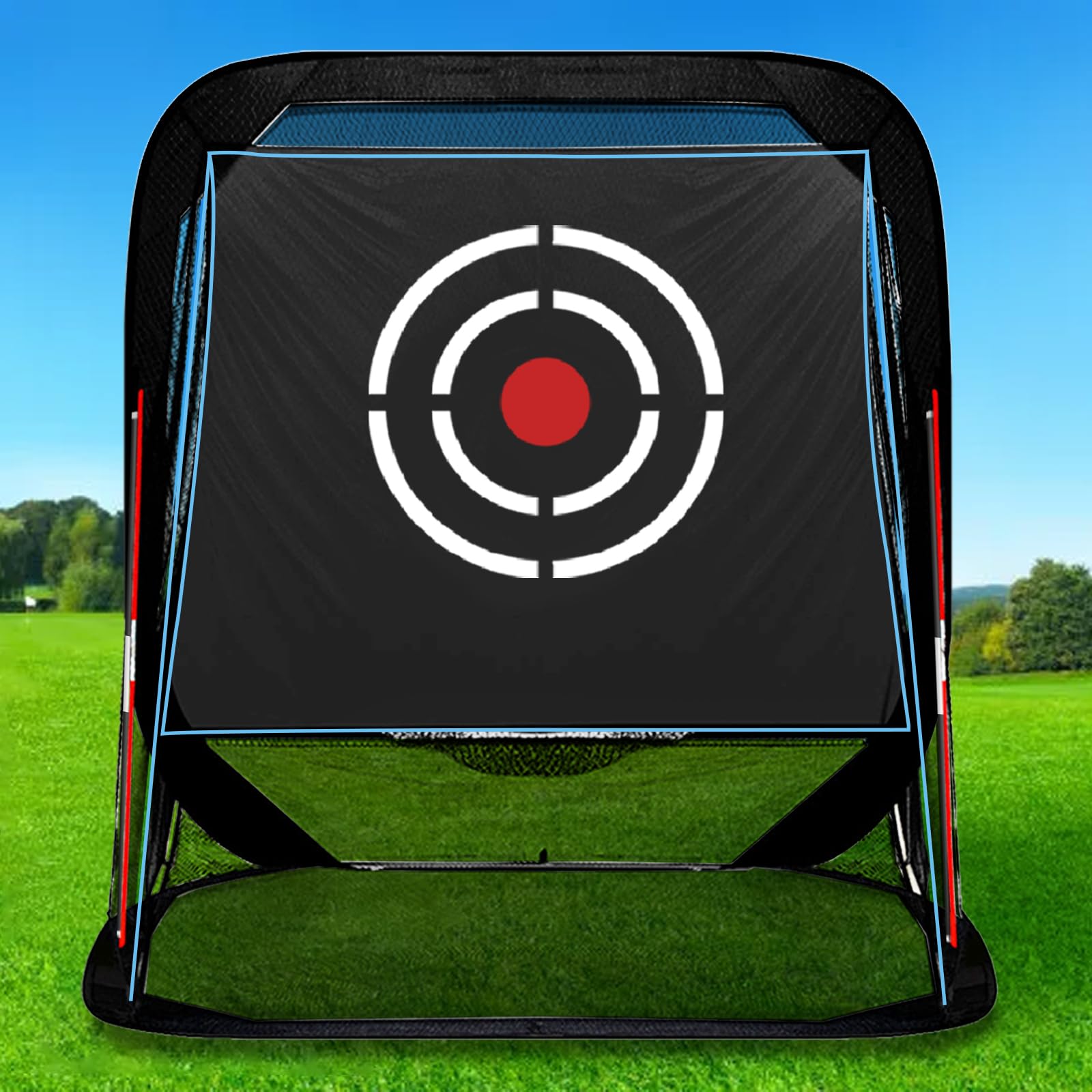 Golf Hitting Practice Nets for Backyard Driving Heavy Duty Men Real ...