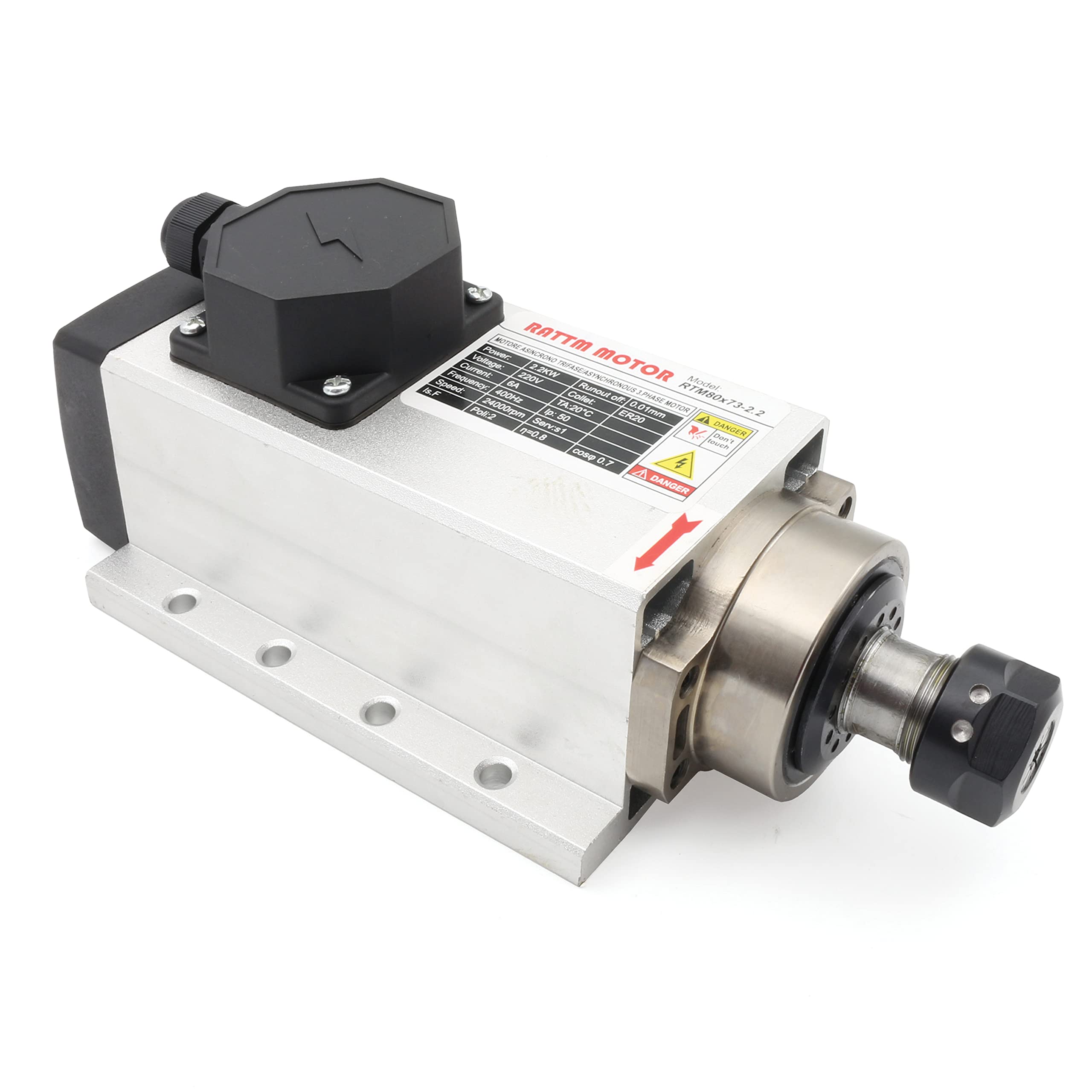 Mua Spindle Motor 2.2kw Square Air Cooled Spindle Motor ER20 Collect ...
