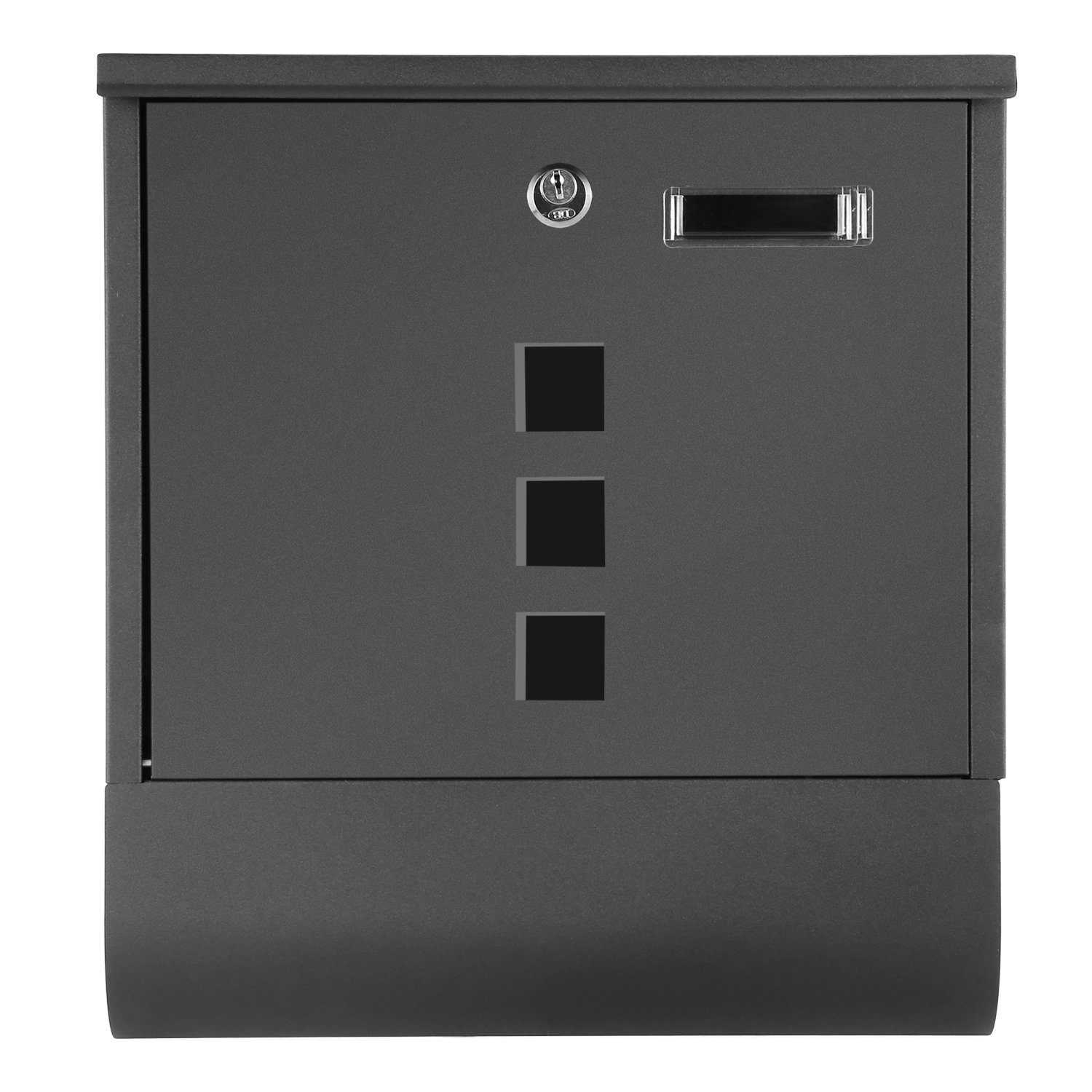 Outdoor Mail Newspaper Holder Sterling Thames – Galvanized Steel ...
