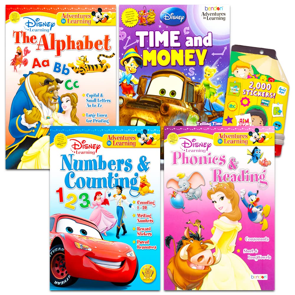Mua Princess Workbooks Super Set Kindergarten First Grade - Bundle of 4 ...