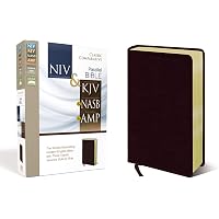NIV, KJV, NASB, Amplified, Classic Comparative Parallel Bible, Bonded ...