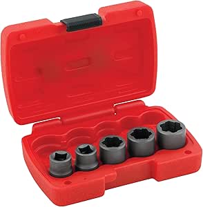 Amazon.com: Performance Tool W38919 3/8" Dr. 5 Piece Bolt Extractor Set ...