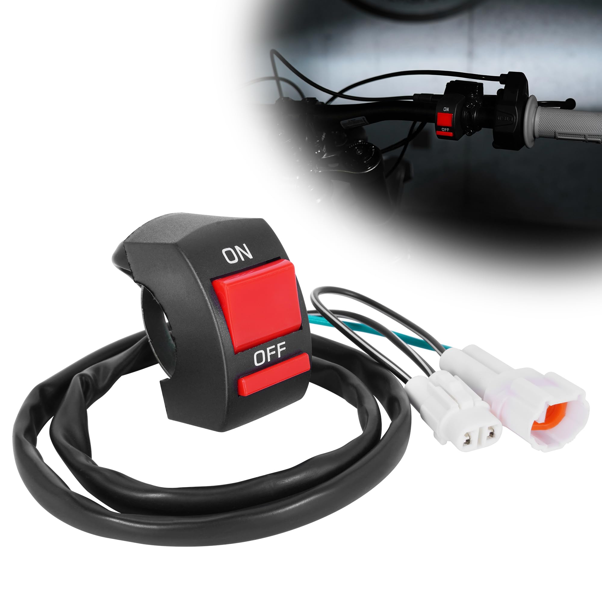 RUTU Headlight Switch for Sur Ron,Light On/Off Switch Made of Flame ...