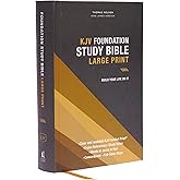 NKJV, Foundation Study Bible, Large Print, Hardcover, Red Letter, Comfort Print: Holy Bible, New ...