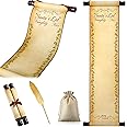 Amazon.com: Watersay Christmas Santa's List of Naughty and Nice Scroll ...
