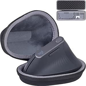 Amazon.com: Hard Case for Logitech Vertical Mouse + MX Mechanical ...
