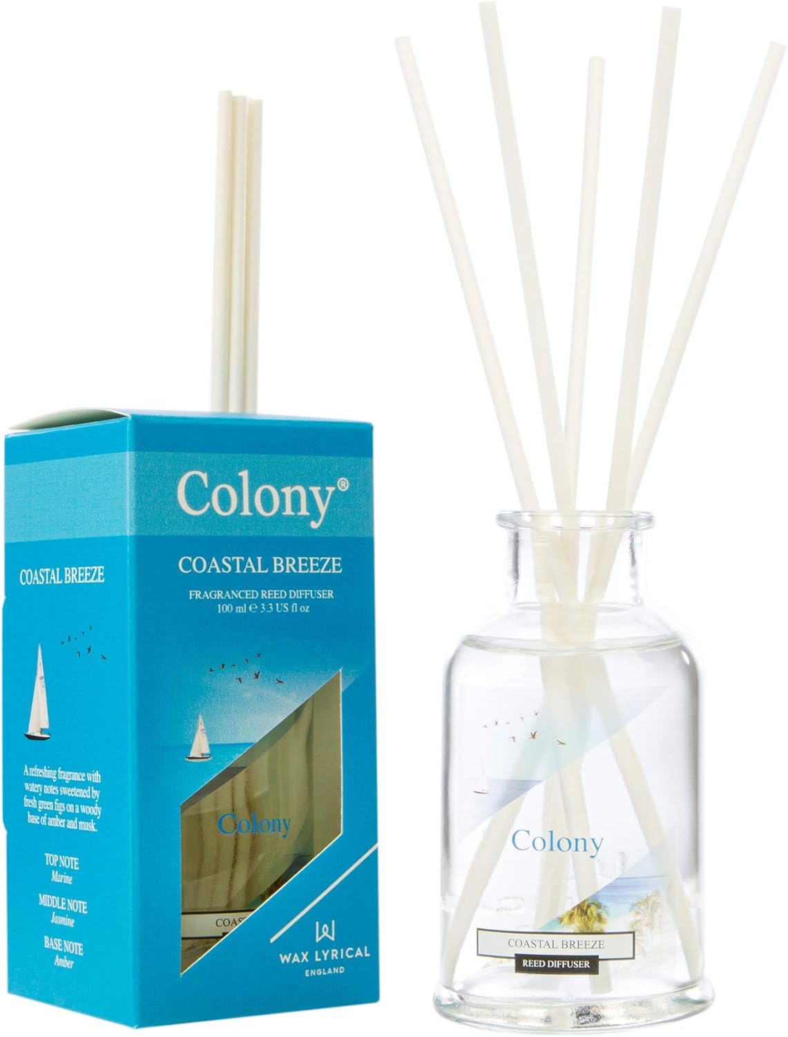 Reed Diffuser 100ml Coastal Breeze – BigaMart