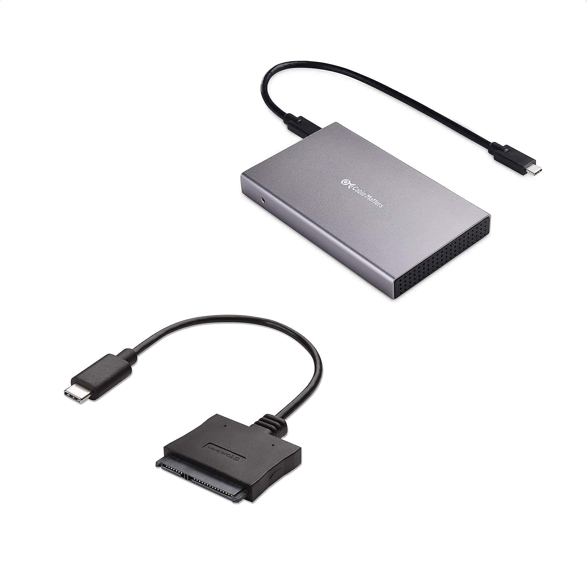 Mua Cable Matters Premium Aluminum 10Gbps Gen 2 USB C Hard Drive ...