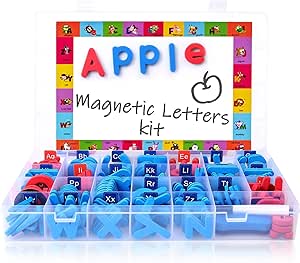 Amazon.com: Magnetic Letters Kit, Classroom Magnets 238 Pcs with Large ...