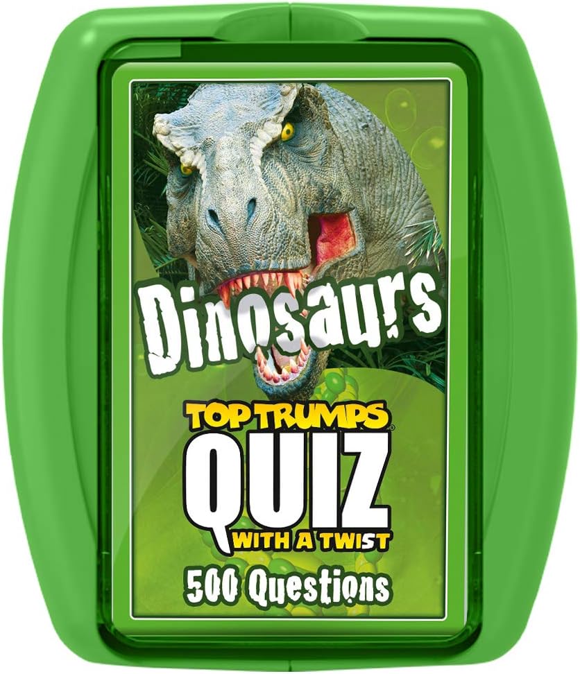 Amazon.com: Dinosaur Top Trumps Quiz Game: Toys & Games