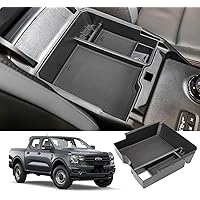 Amazon.com: for 2024 Ford Ranger Center Console Organizer Tray, Armrest ...