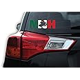Amazon.com: Michoacan Letters Decal Car Window Laptop Map Vinyl Sticker ...