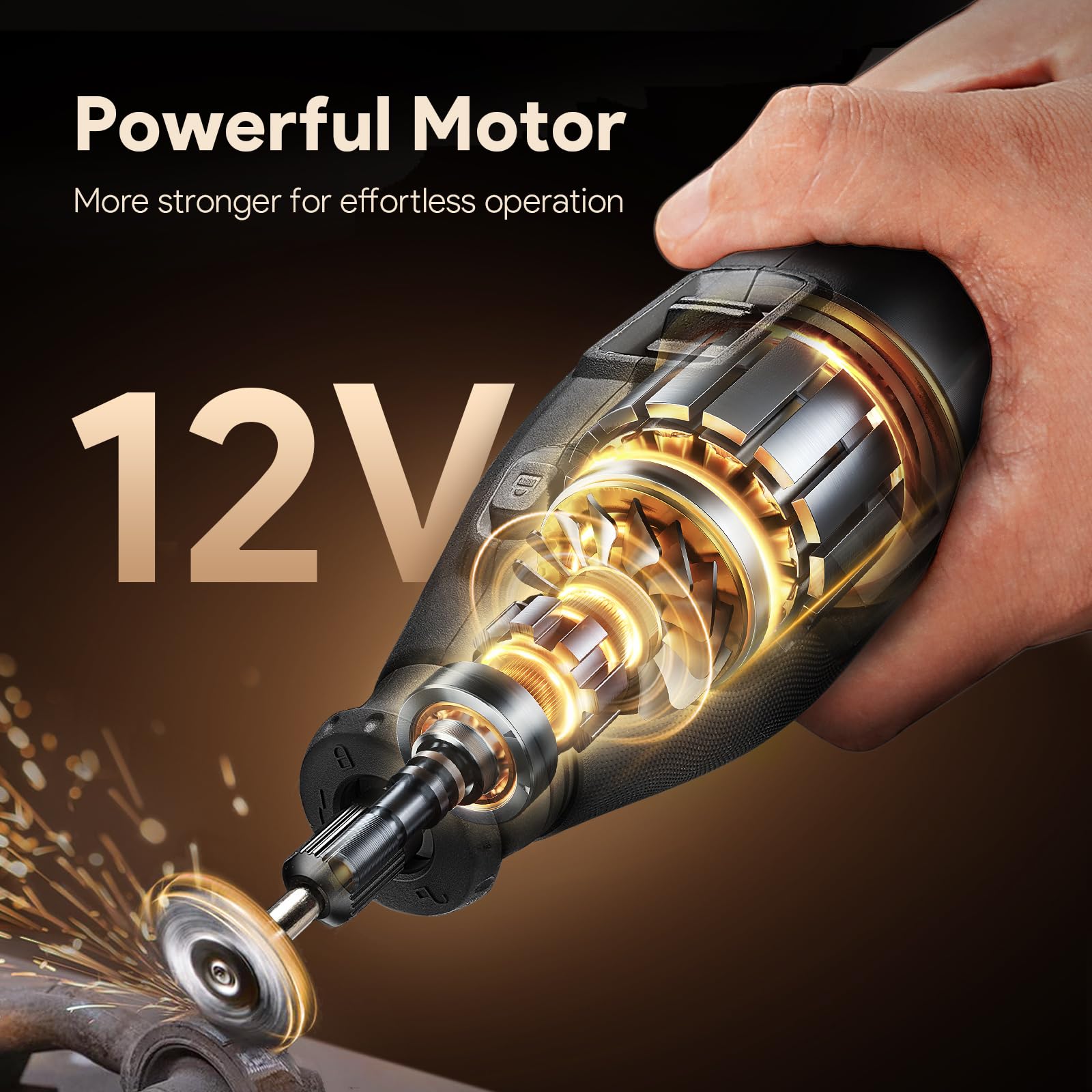 Mua DEPSTECH Akku-Rotationswerkzeug, 12V 2.5Ah Lithium-Lonen-Akku ...