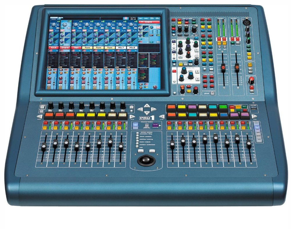 Powered Mixers Midas Channel Digital Console PRO1IP Live Sound & Stage