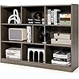 Amazon.com: Giantex 8 Cube Bookcase, Freestanding 3-Tier Open Bookshelf ...