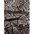 Amazon.com: Realistic Snake Skin Embossed Vinyl - Calico Python Snake ...