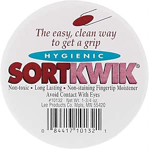 Amazon.com : LEE : Sortkwik Fingertip Moistener, 1-3/4 oz., 2 per Pack ...