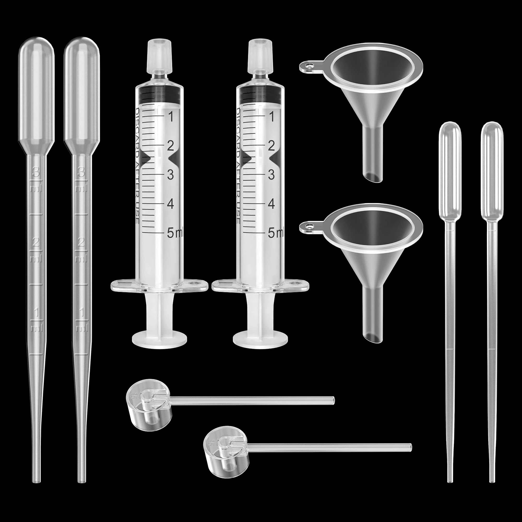 2 Set Perfume Refill Tool Kit, Plastic Perfume Syringe Extractor for ...