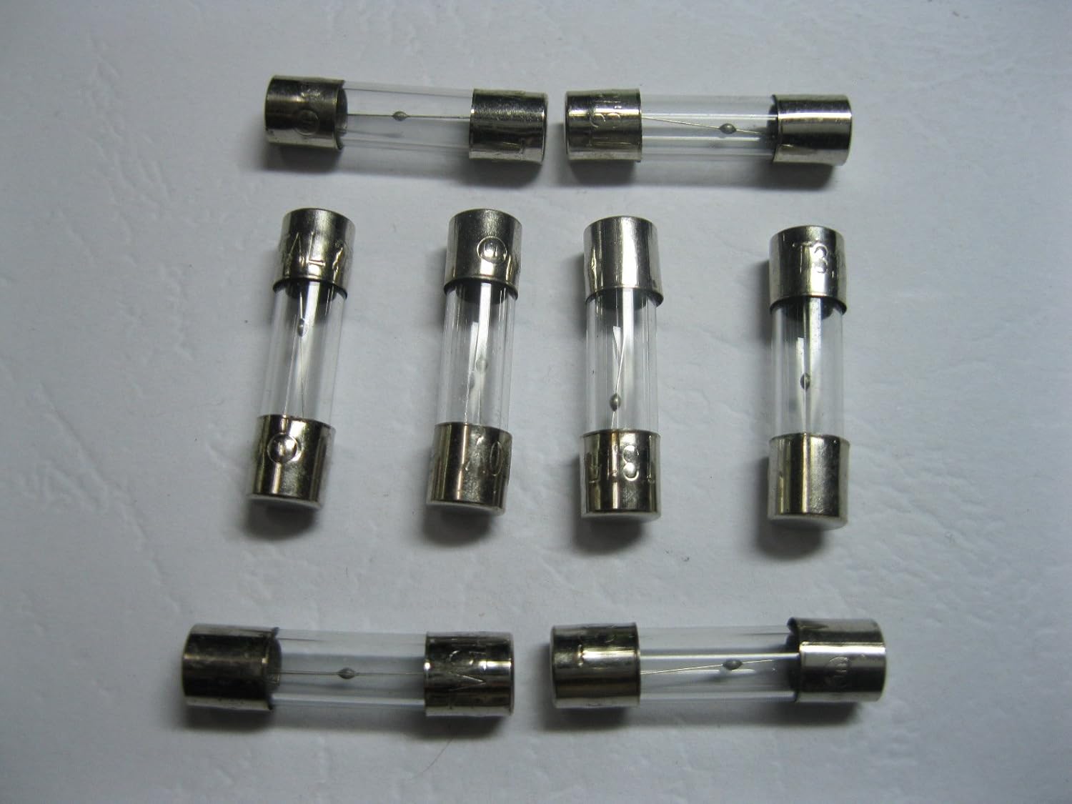 200 Pcs Slow Blow Glass Fuse 8A T8A 250V 5mm x 20mm - - Amazon.com