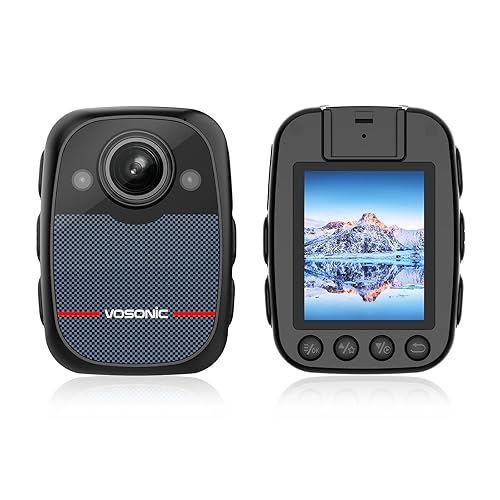 QUNVAL 1080P 64G Body Camera,Waterproof Body Worn Camera, Portable Body ...