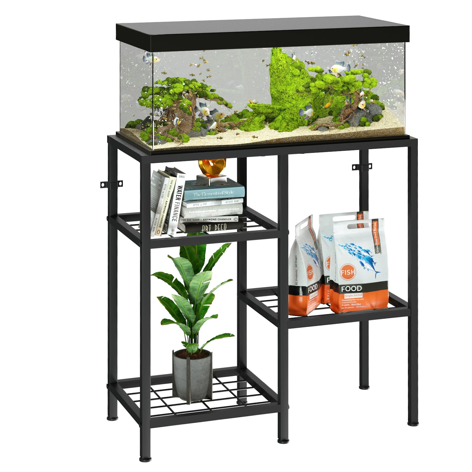 YBING Fish Tank Stand 20 Gallon Aquarium Stand Aquarium Turtle Tank ...