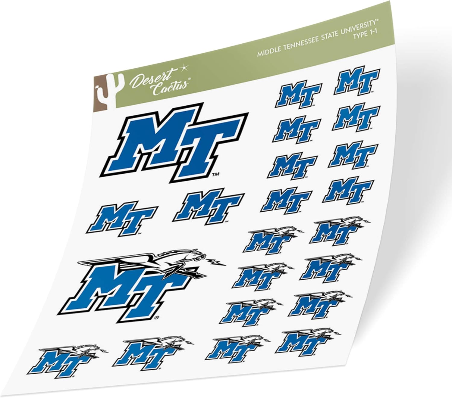 Amazon.com: Middle Tennessee State University MTSU Blue Raiders NCAA ...