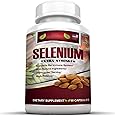 Amazon.com: Selenium Extra Strength Supplement Capsules 200mcg Made in ...