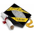 Amazon.com: Tassel Toppers Criminal Justice Graduation Cap Decorated ...