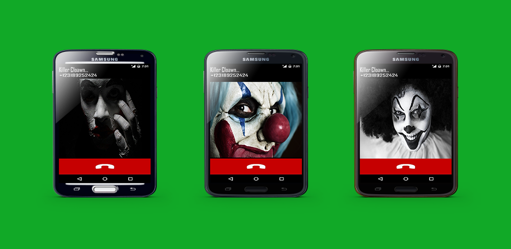 Scary Clown Fake Call Prank for ( Clown Fake text and SMS) - Freaky ...