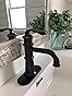 BWE Bathroom Faucet Brushed Nickel Single Handle Single Hole with ...