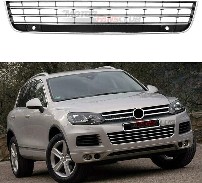 Amazon.com: MotorFansClub Front Grill for Volkswagen VW Touareg 11-14 ...