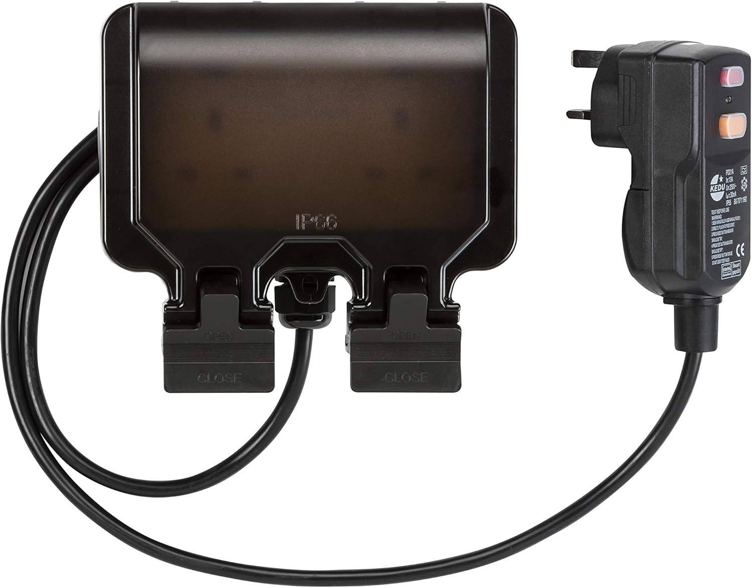 Outdoor Weatherproof Socket kit with RCD – BigaMart