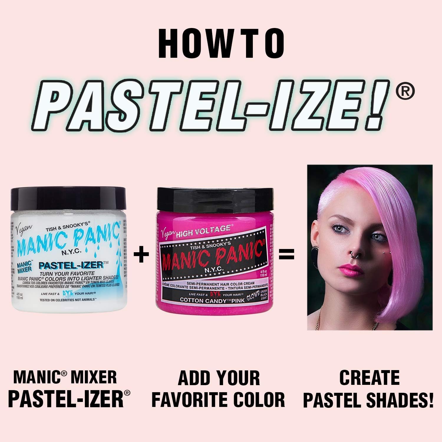 Manic Panic Manic Mixer Classic Pastel-izer (Mixer) – BigaMart