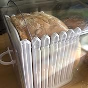 KitchenCraft Stay Fresh Expanding Bread Keeper - Bread Bin with Bread ...