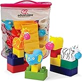 Amazon.com : Edushape Big Edu-Color Blocks, 32 Piece : Toy Stacking Block Sets : Toys & Games