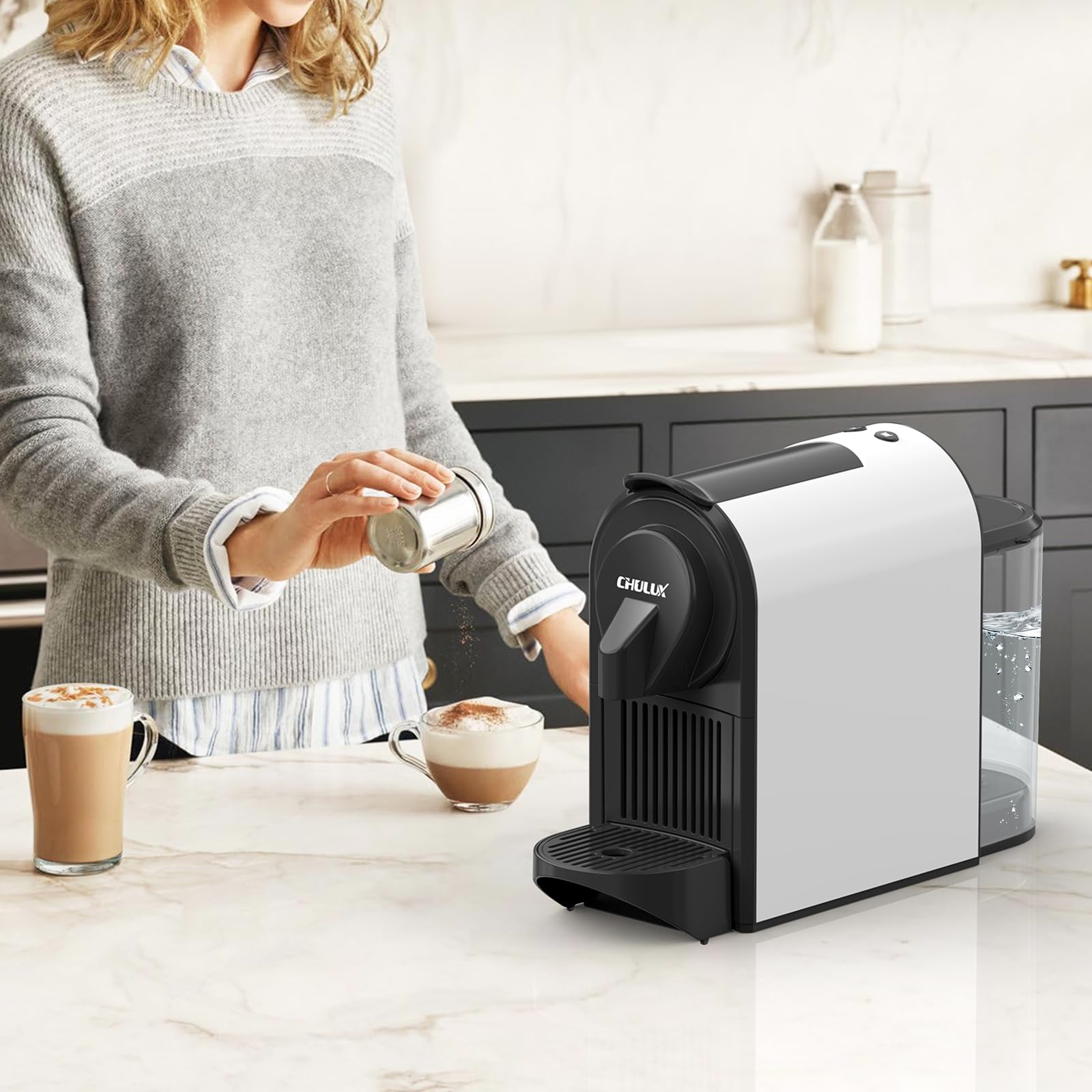 Mua CHULUX Bafèstro Espresso Machine, 20 Bar Italian ODE Pump Mini ...