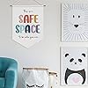 NEXIHOO Safe Space Wall Hanging, Therapy Room Wall Art, Bulletin Board ...