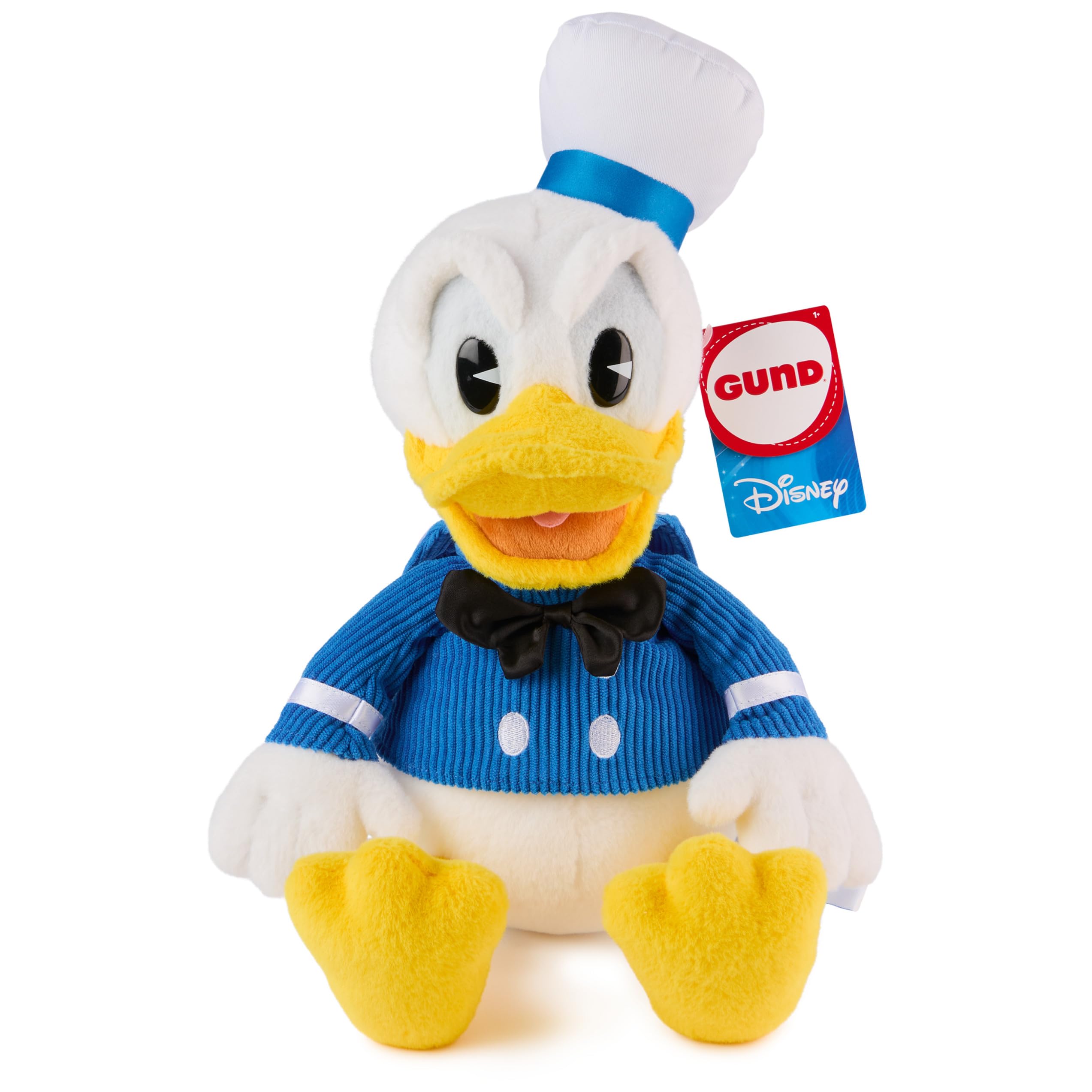 GUND Disney Official Donald Duck Classic Plush, Mickey and Friends ...